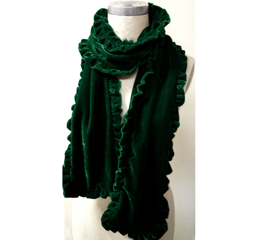 Velvet Scarves – Linen Salvage Et Cie