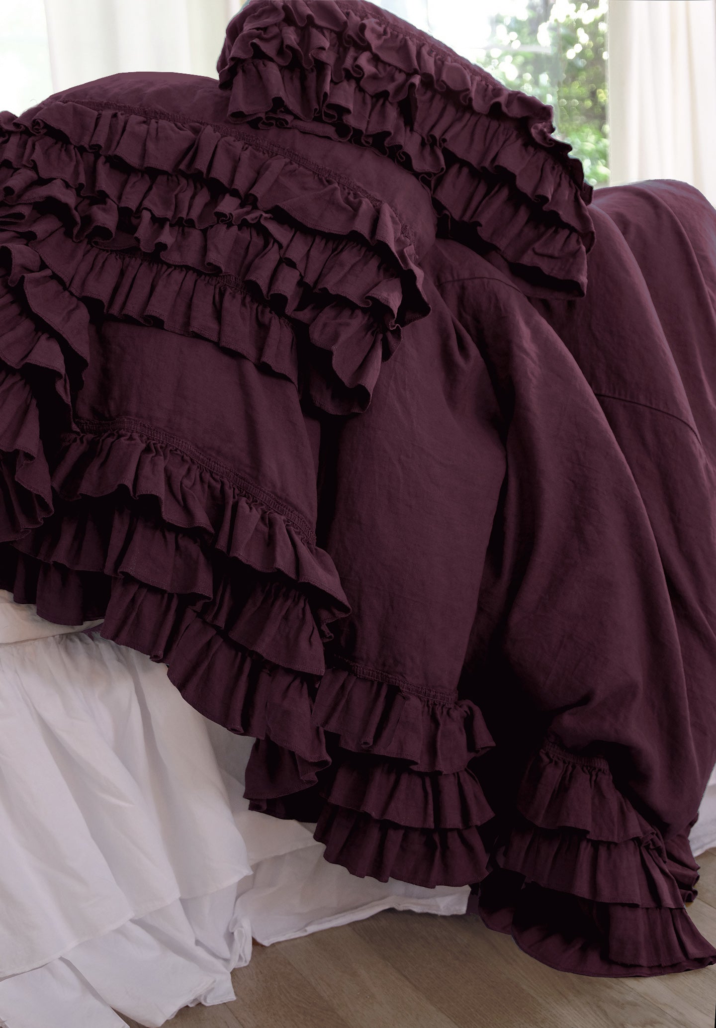 Gypsy Ruffle Linen Collection – Linen Salvage Et Cie